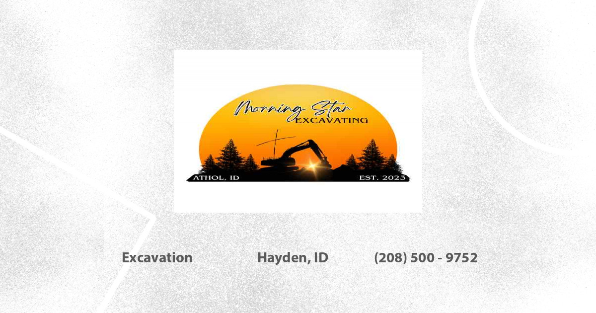 Morning Star Excavating | Idaho Excavation Company